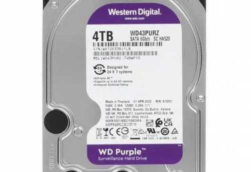 Внутренний жесткий диск 3,5" 4Tb Western #376101