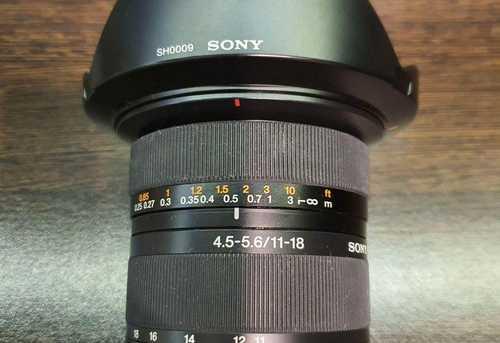 Объектив Sony 11-18