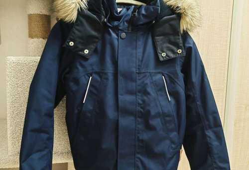 Куртка зимняя Reima синяя для мальчика 134