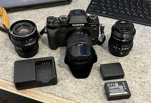 Fujifilm X-T1 (16-50mm + 23mm f2.0 + M42)