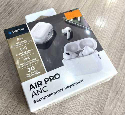 Беспроводные наушники Deppa air pro ANC