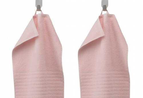 Полотенце IKEA вогшен розовое белое новое