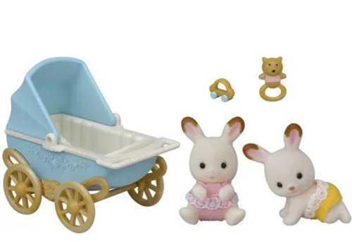 Набор Sylvanian Families "Двойняшки в коляске"