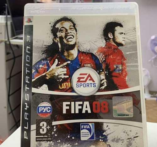 Диски на ps 3 FIFA 08