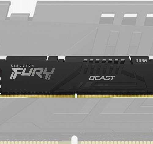 Оперативная память Kingston Fury Beast Black Expo KF560C30BBE-16 DDR5 - 1x 16гб 6000мгц, dimm, Ret K