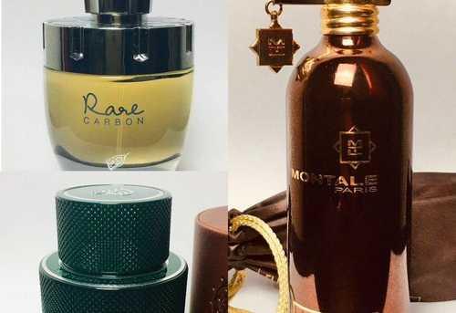 Montale Aoud Musk, Afnan Carbon, Qaa'ed Al Shabaab