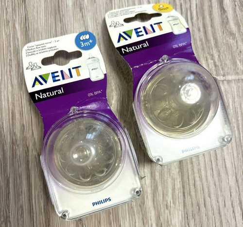 Соска силиконовая Philips Avent Natural, новая