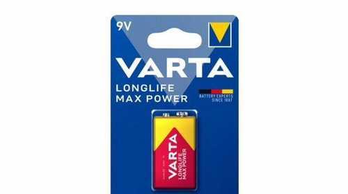 Батарейка Varta 6LR61 Longlife Max Power (крона)