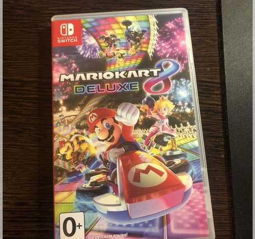 Nintendo switch Super Mario Kart 8 картридж