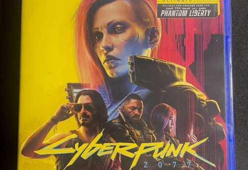Cyberpunk 2077 Ultimate edition PS5 диск