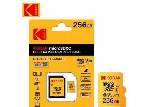 Карта памяти Kodak MicroSD 256 гб
