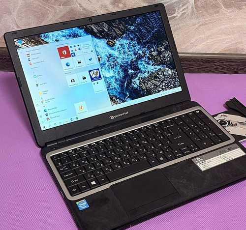 Ноутбук Packard Bell 15,6" для работы/офиса/учебы