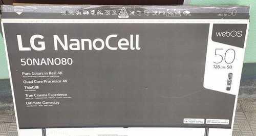 Коробка для телевизора LG NanoCell 50nano80