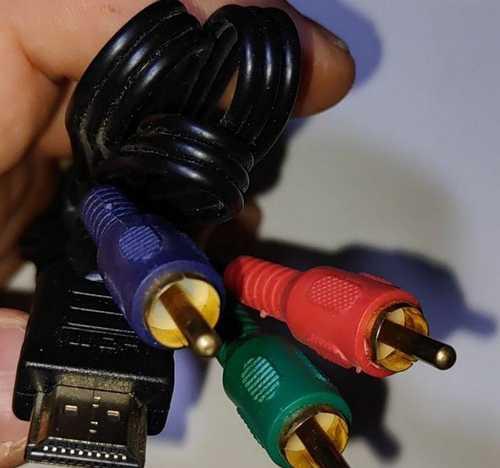 Кабель 3rca на hdmi