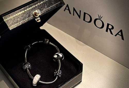 Бласлет Pandora с бриллиантами (эксклюзив)