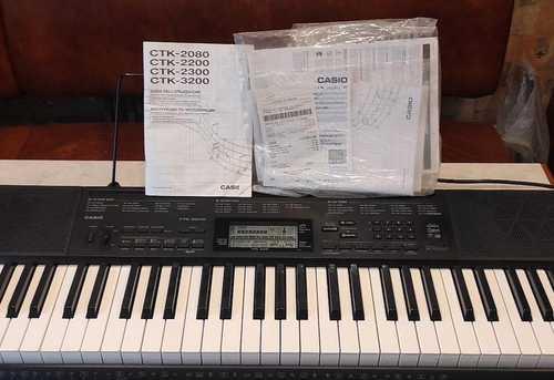 Синтезатор Casio CTK-3200 состояние супер