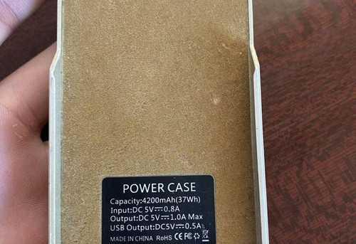 Power case на iPhone se