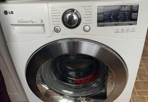 Узкая стиральная машина LG с системой прямого прив