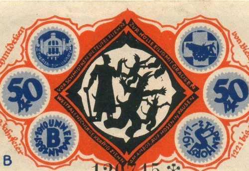 50 пфеннигов 1921, Германия, Нотгельд - Билефельд