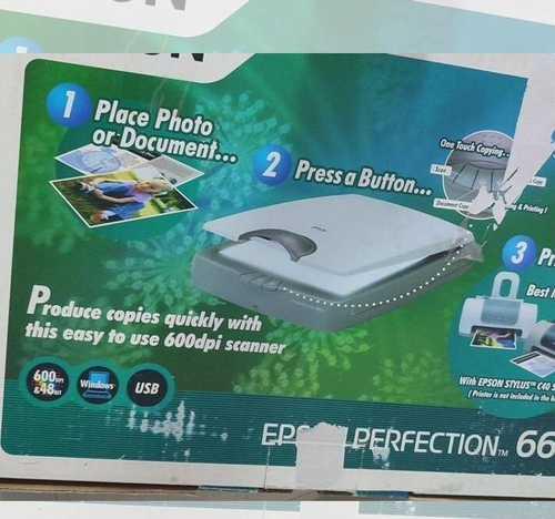 Epson Perfection 660 сканер