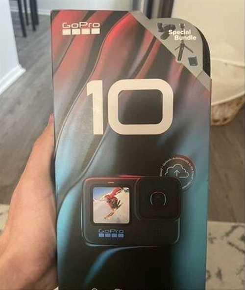 Экшн-камера GoPro hero 10 черный