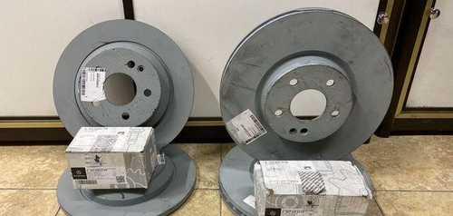 Комплект дисков и колодок для Mercedes V W447