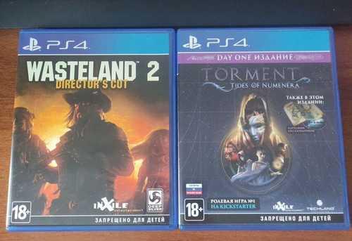 Wasteland 2 и Torment ps4