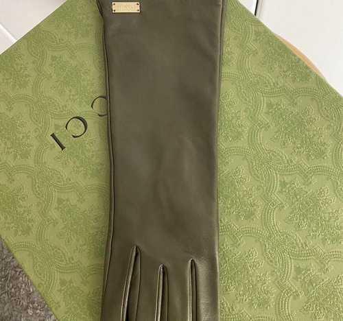 Перчатки кожаные Max Mara Stidio