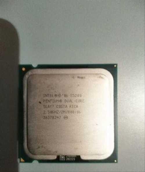 Процессор intel pentium e5200 2.50ghz