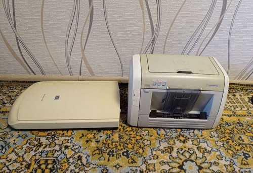 Принтер лазерный,HP 1020.сканер лазерный HP 2400