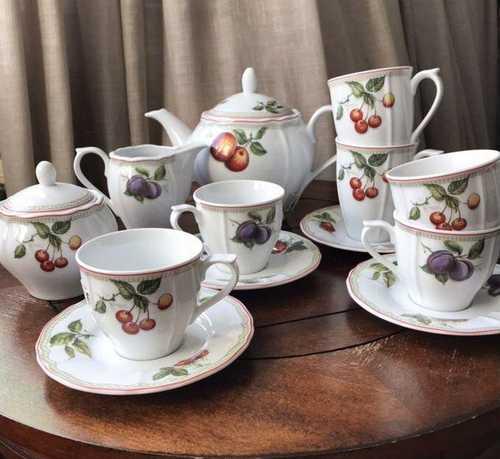 Новый Англия Сервиз чайный Gardens Tudor посуда