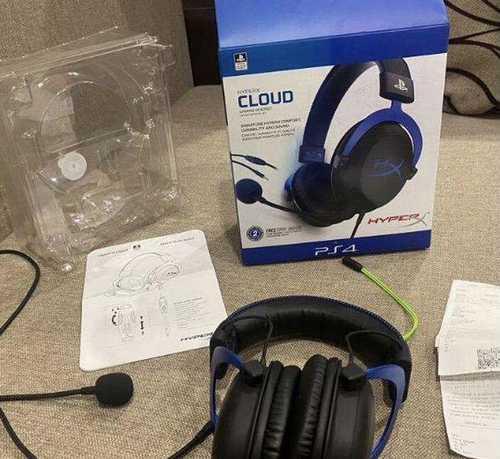 Игровые наушники hyperx cloud x play station