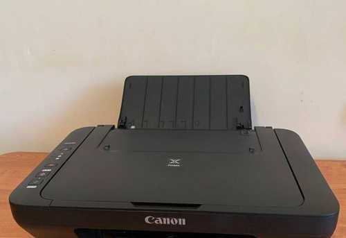 Струйный цветной принтер "Canon Pixma"