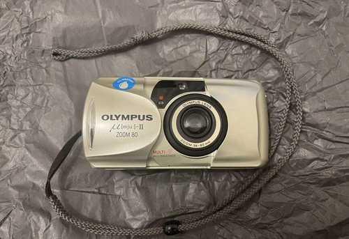 Компактный фотоаппарат olympus mju ii