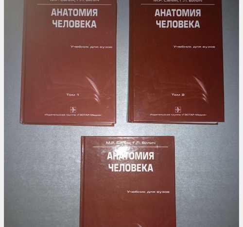 Сапин Анатомия человека в 3 т