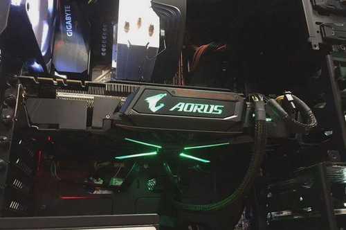 Видеокарта gtx 1070 8gb Aorus