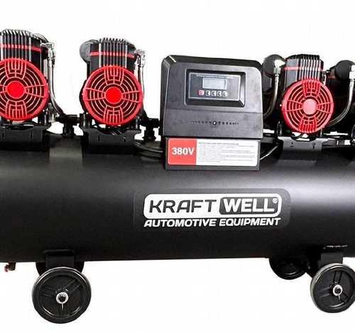 Поршневой компрессор KraftWell KRW-AC1000-120L