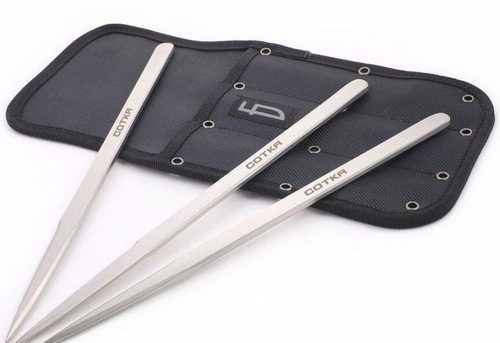 Набор метательных ножей 3 шт Баланс Сотка M-141-3