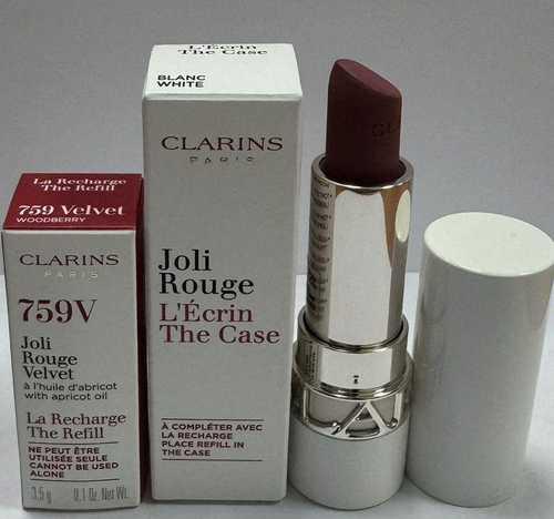 Помада Clarins Joli Rouge Velvet тон 759V