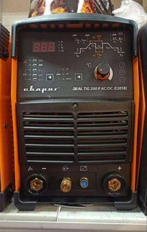 Аргоновая сварка Сварог Real Tig 200 AC/DC (E201B)