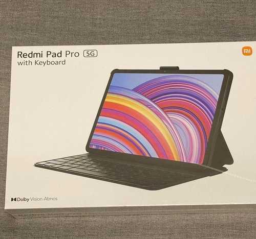 Новый Redmi Pad Pro 5G 8/256   клавиатура