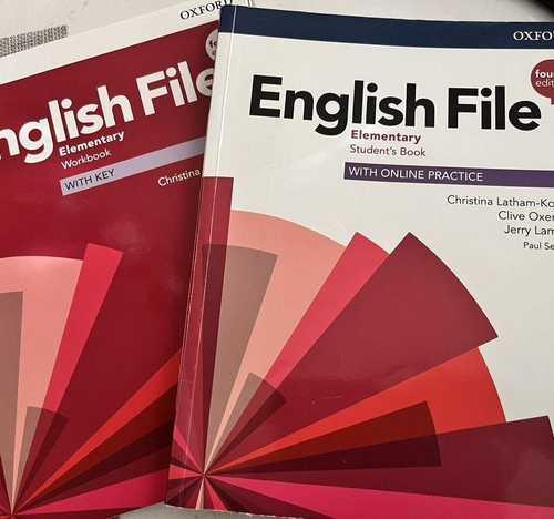 Учебник English File Elementary