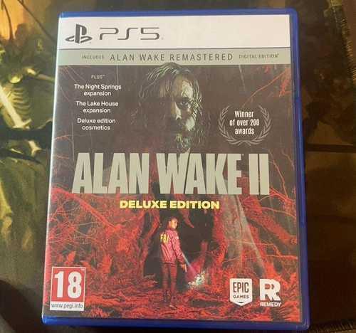 Alan wake 2 deluxe edition ps5