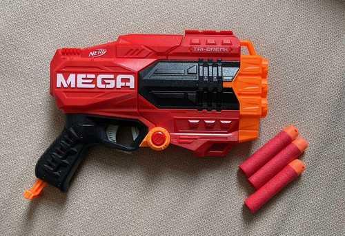 Бластер nerf mega tri-break