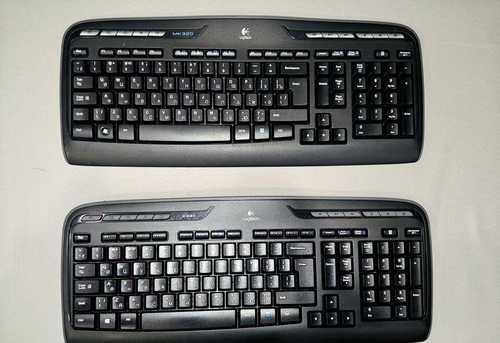 Беспроводные клавиатуры Logitech MK320 и K330