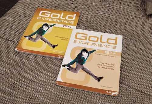 Учебник и рабочая тетрадь Gold experience B1+