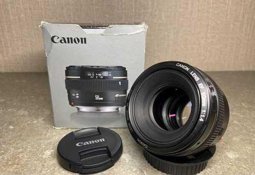 Canon 50mm 1.4 (s/n 07797471)