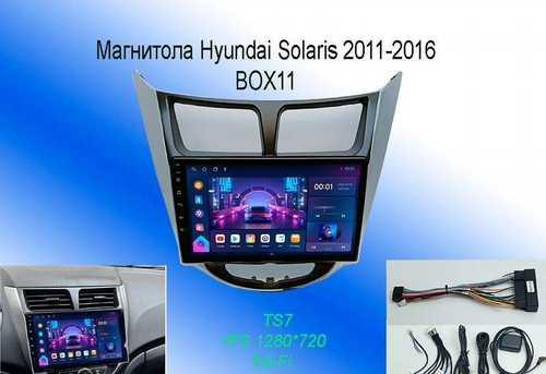 Магнитола на андройде Hyundai Solaris 1+32 IPS