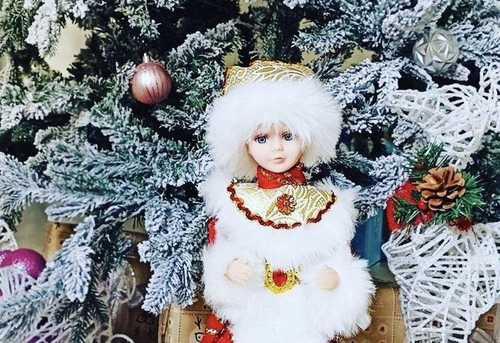 Дед мороз и Снегурочка под елку куклы музыкальные