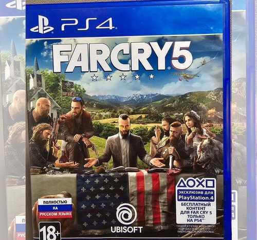 Far cry 5 ps4 диск